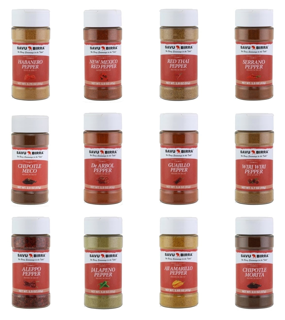 Chile Pepper Collection 12 Pack - Walmart.com