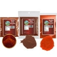 Chile Powder Trio. Ancho Powder, Chipotle Powder, Guajillo Powder. (3 ...