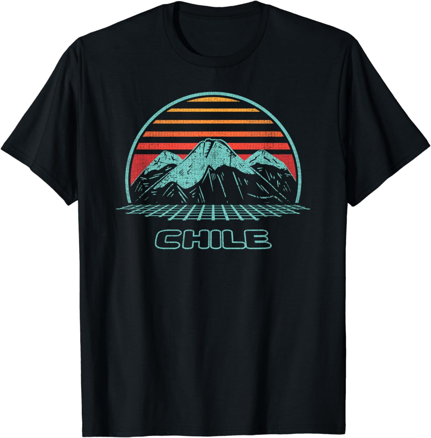 Chile Retro Vintage 80s Style T-Shirt - Walmart.com