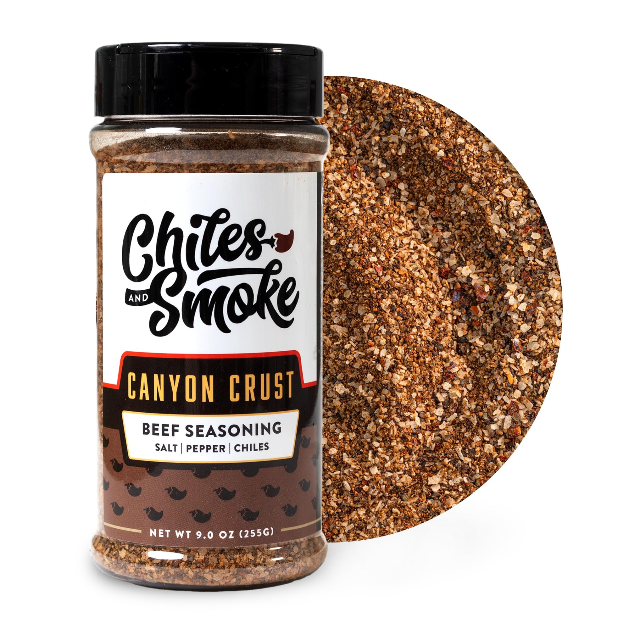 Chiles and Smoke - Canyon Crust Beef Seasoning, Great on Beef Brisket ...
