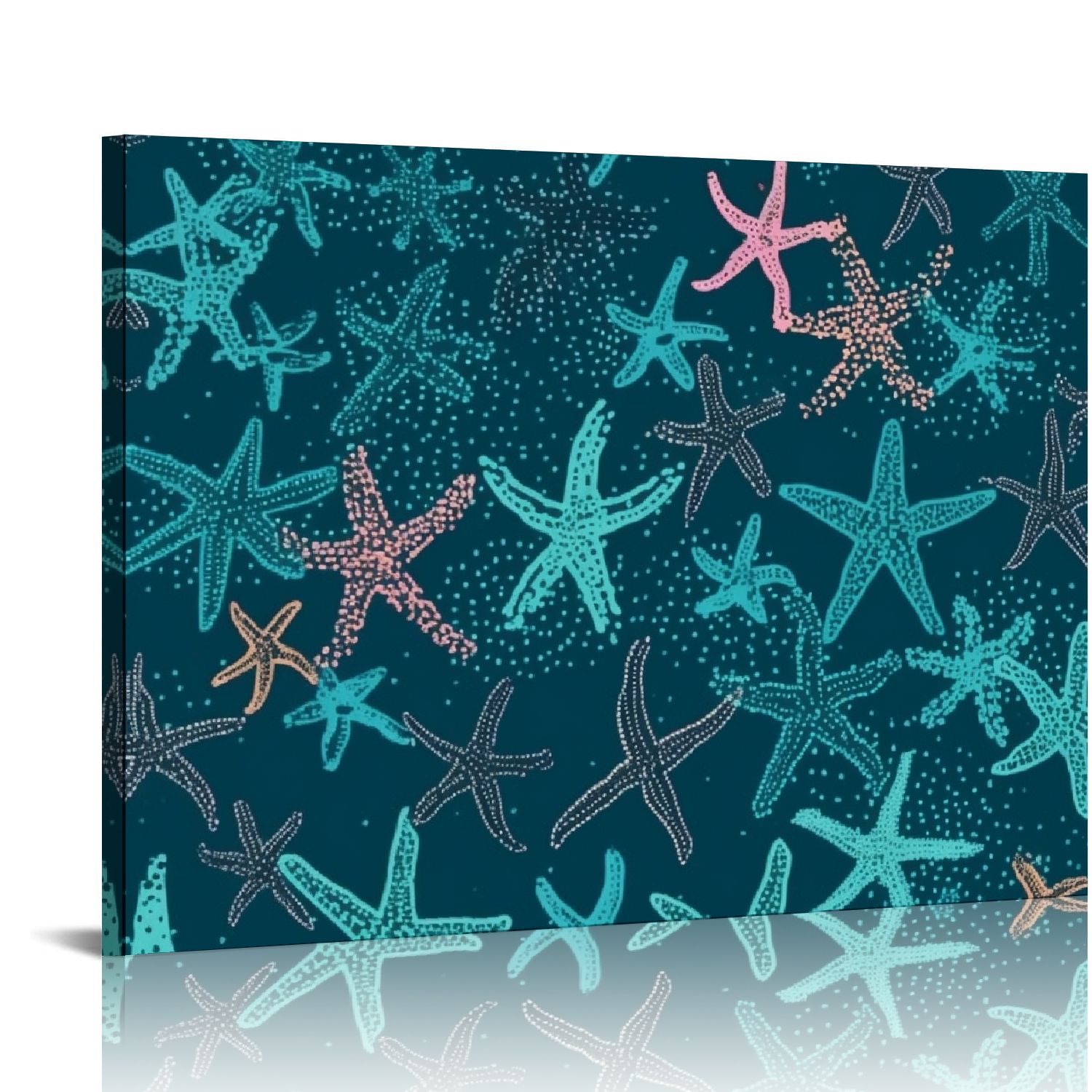 Chilfamy Art Modern Canvas Prints Stars Aquirax Uno Generative Art Wall ...
