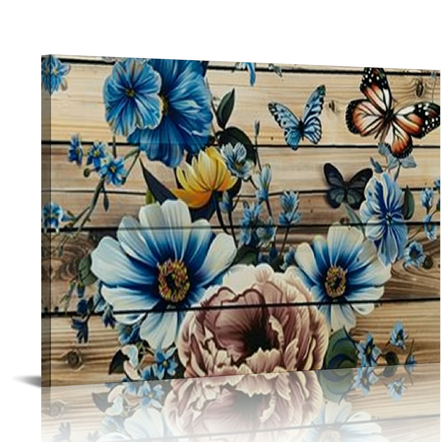 Chilfamy Butterfly Bathroom Decor Bible Verse Inspirational Wall Art ...