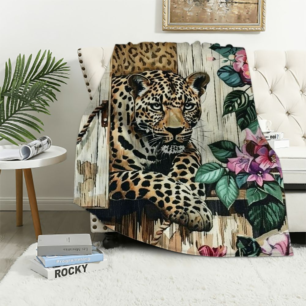 Chilfamy Camper All Season,Bed Blanket Happy Camping Throw Blanket ...