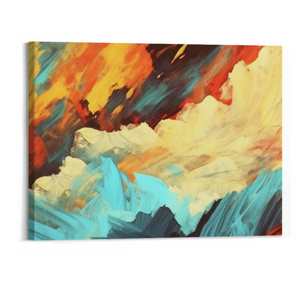 Chilfamy Canvas Art Wall Decor for Bedroom Abstract Painting Art Prints ...