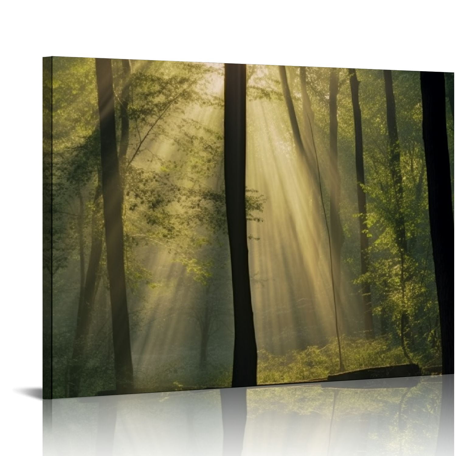 Chilfamy Canvas Print Wall Decorations Sunbeams Ready To Hang Room Home ...