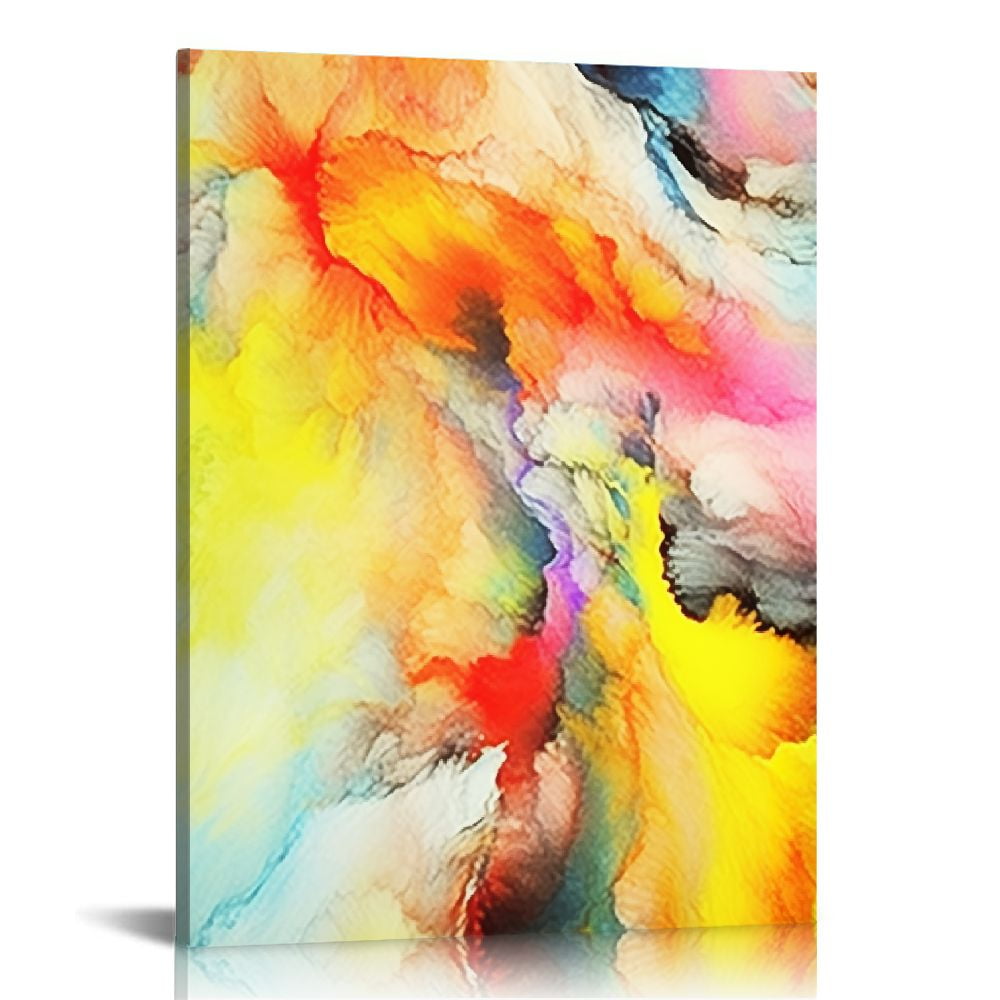 Chilfamy Canvas Wall Art For Living Room Abstract Wall Decorations For ...