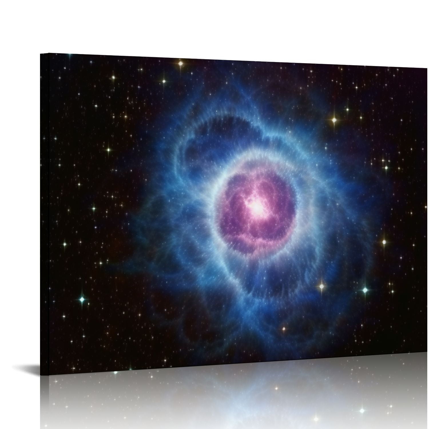 Chilfamy Cosmic Art Canvas Prints Wall Decor Ready To Hang For Home ...