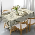 Chilfamy Easter Eggs In Baskets Print Rectangle Dining Tablecloth ...