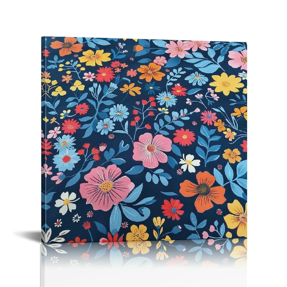 Chilfamy Flowers Ultrafine Detailed Painting Canvas Prints Wall Art ...