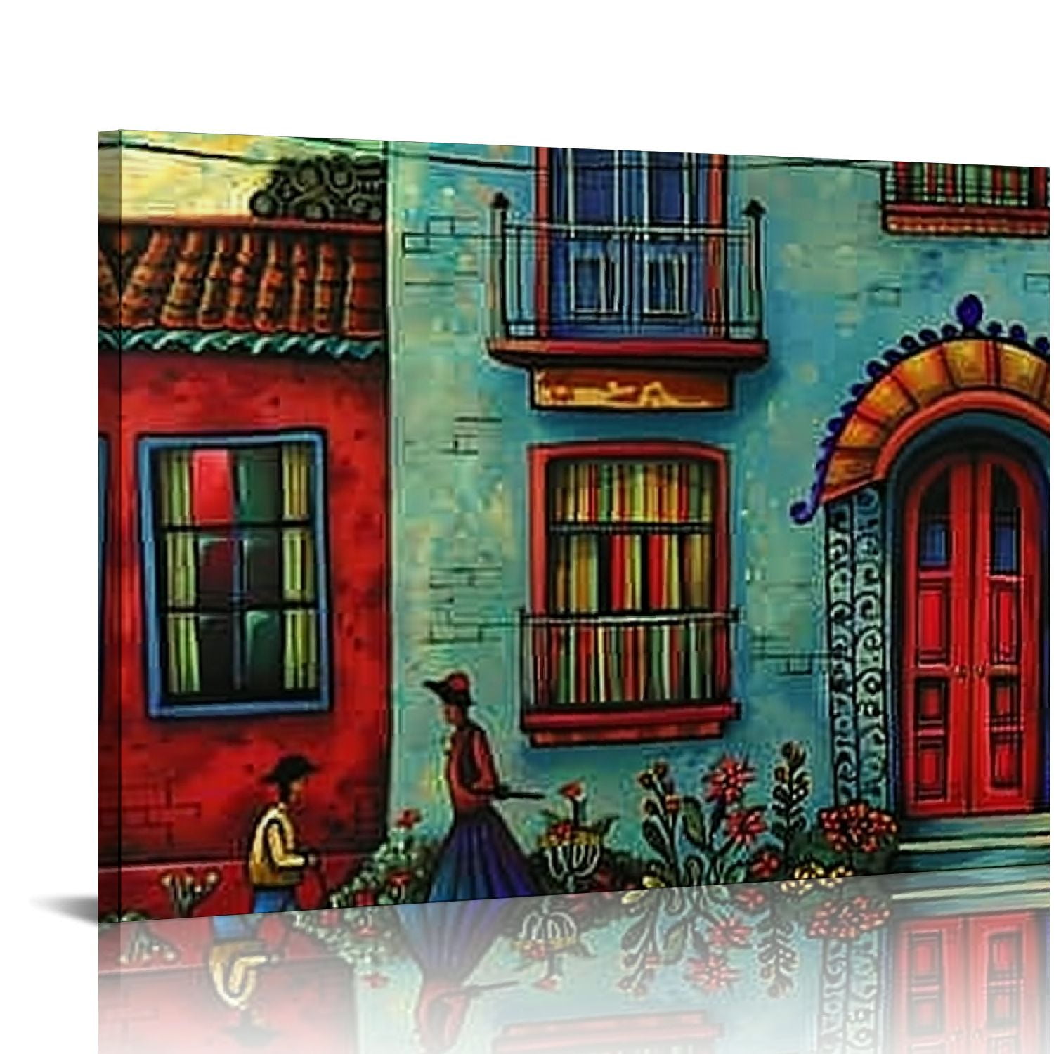 Chilfamy Mexican Art Decor, Mexican Art Poster, Mexican Folk Art ...