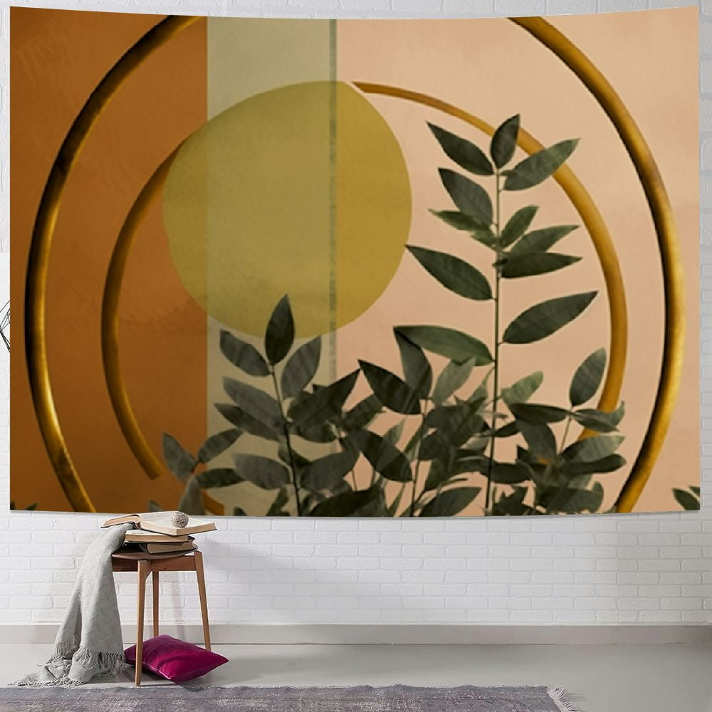 Chilfamy Mid Century Modern Abstract Art Wall Hanging Tapestry ...