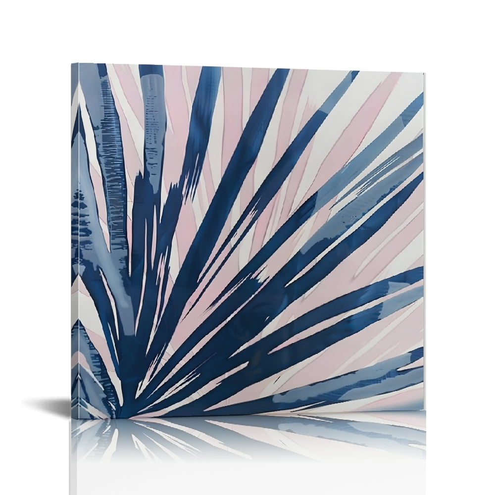 Chilfamy Palm Tree Leaf Tropical Style Canvas Print Ready To Hang ...