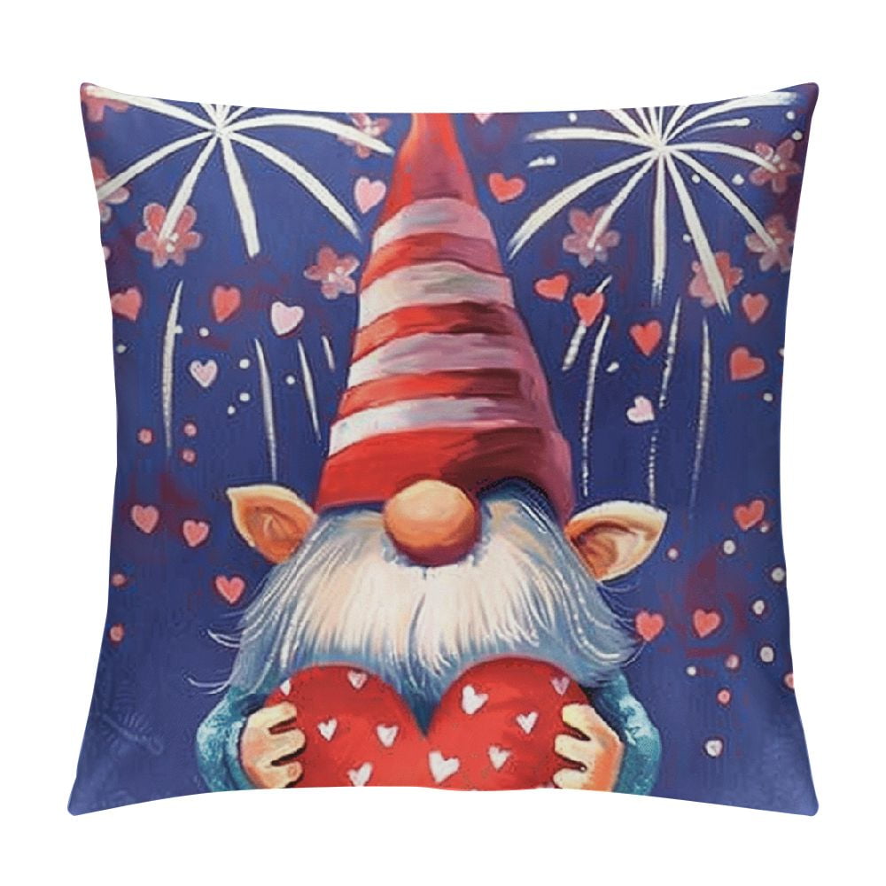 Chilfamy Patriotic American Pillow Covers American Flag Patriotic ...