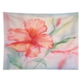 Chilfamy Pink Flower Watercolor Soft Polyester Wall Tapestry Anti ...