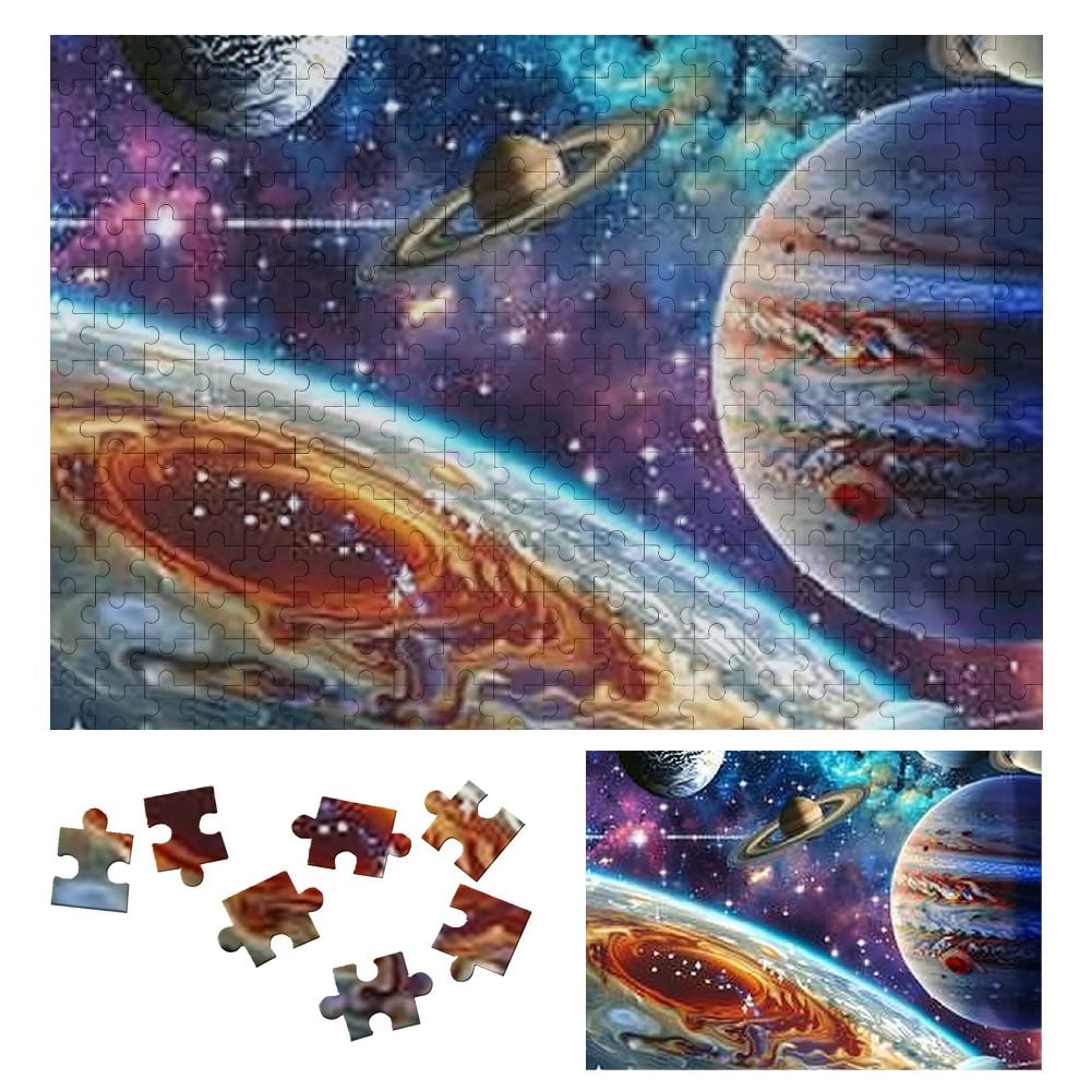 Chilfamy Puzzle for Kids Ages,Solar System Jigsaw Puzzles,Learning Planets Toys Christmas ...