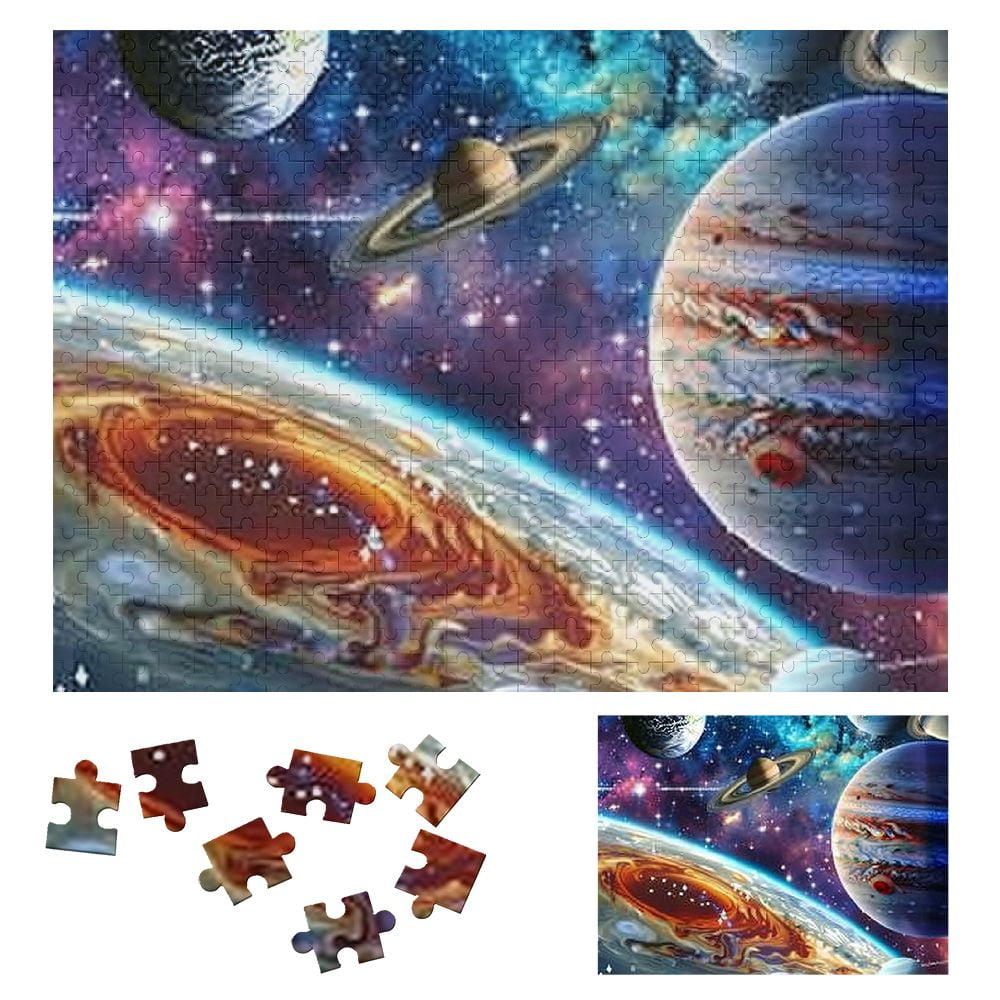 Chilfamy Puzzle for Kids Ages,Solar System Jigsaw Puzzles,Learning ...
