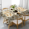 Chilfamy Rectangle Dining Tablecloth - Celestial Moon Phases with ...
