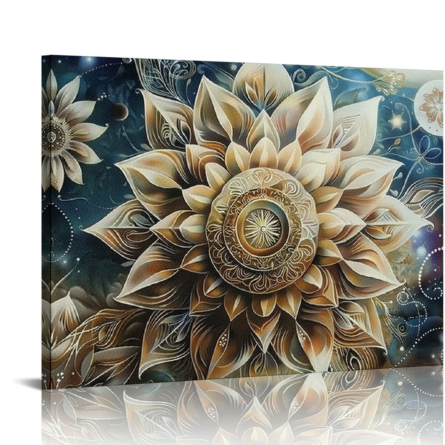 Chilfamy Sacred Geometry Canvas Art Modern Prints Ready to Hang for ...