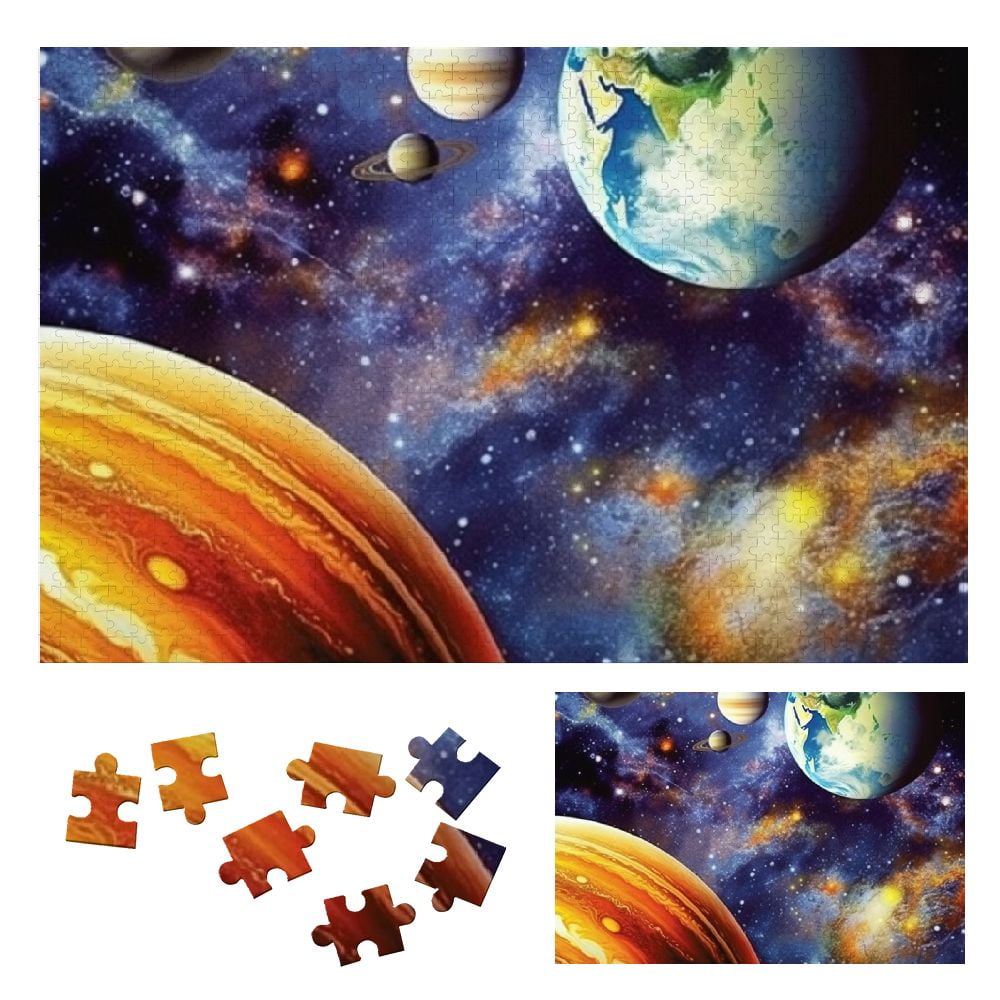 Chilfamy Space Jigsaw Puzzle for Kids - Unique | Engaging Space-Themed ...