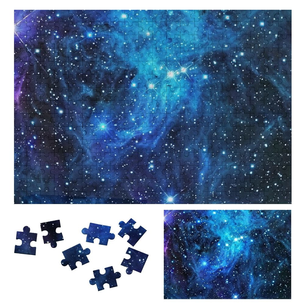 Chilfamy Stars Cluster Space Wooden Jigsaw Puzzle Wall Art Decor Gift ...
