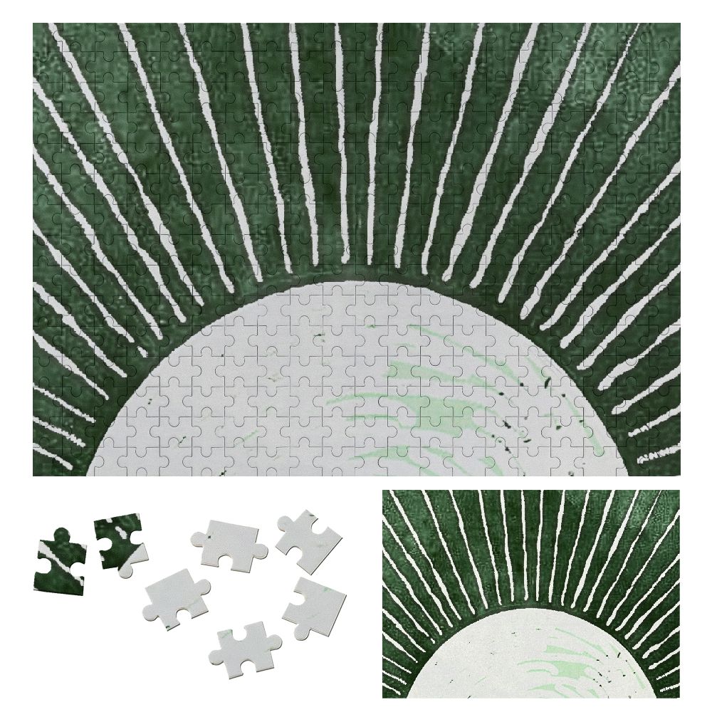 Chilfamy Sun Wooden Jigsaw Puzzle as Wall Art Decor for Adults - Eco ...
