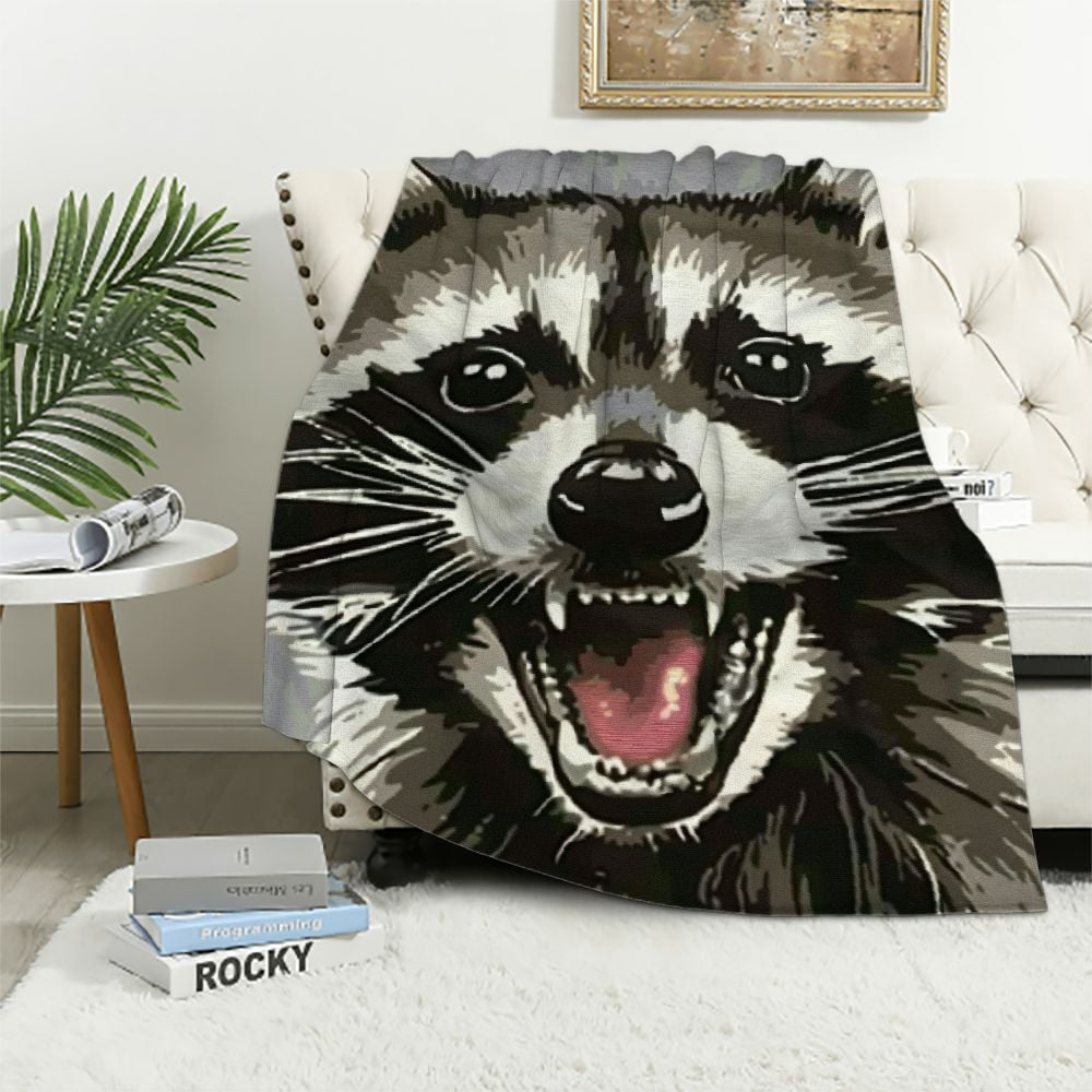 Chilfamy Throw Blankets for Sofa Couch Fluffy Cozy Flannel Travel ...