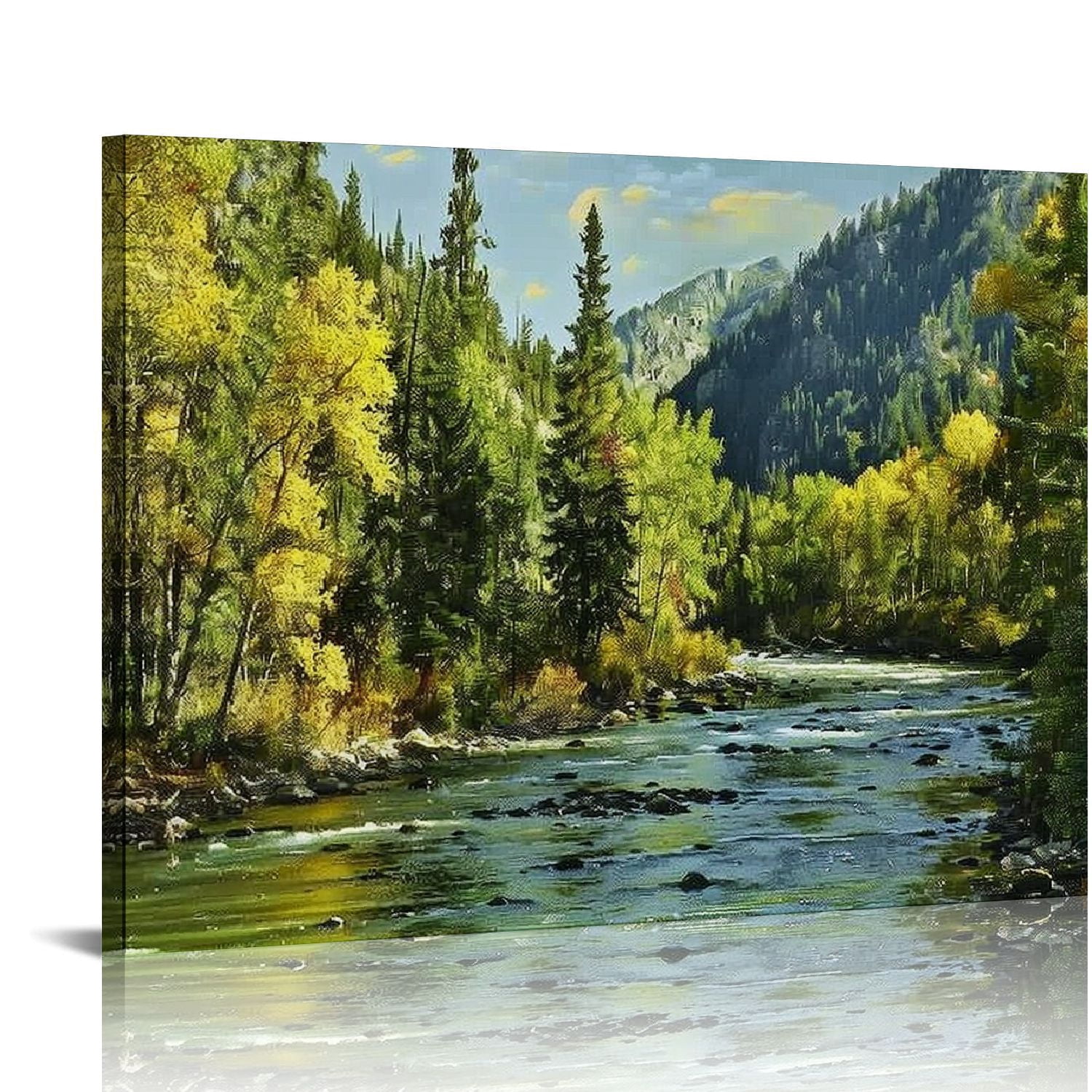 Chilfamy Trees Canvas Wall Art Prints Ready To Hang Room Home Decor ...