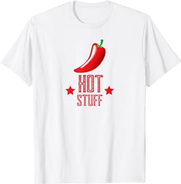 Chili, Chilli Pepper design - Hot Stuff Funny T-Shirt - Walmart.com