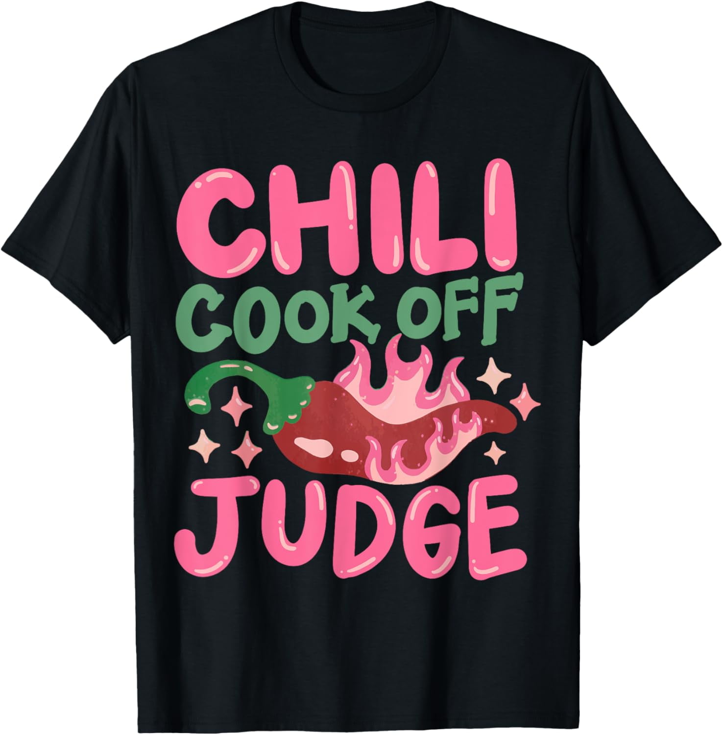 Chili Cook Off Judge Red Chili T-Shirt - Walmart.com