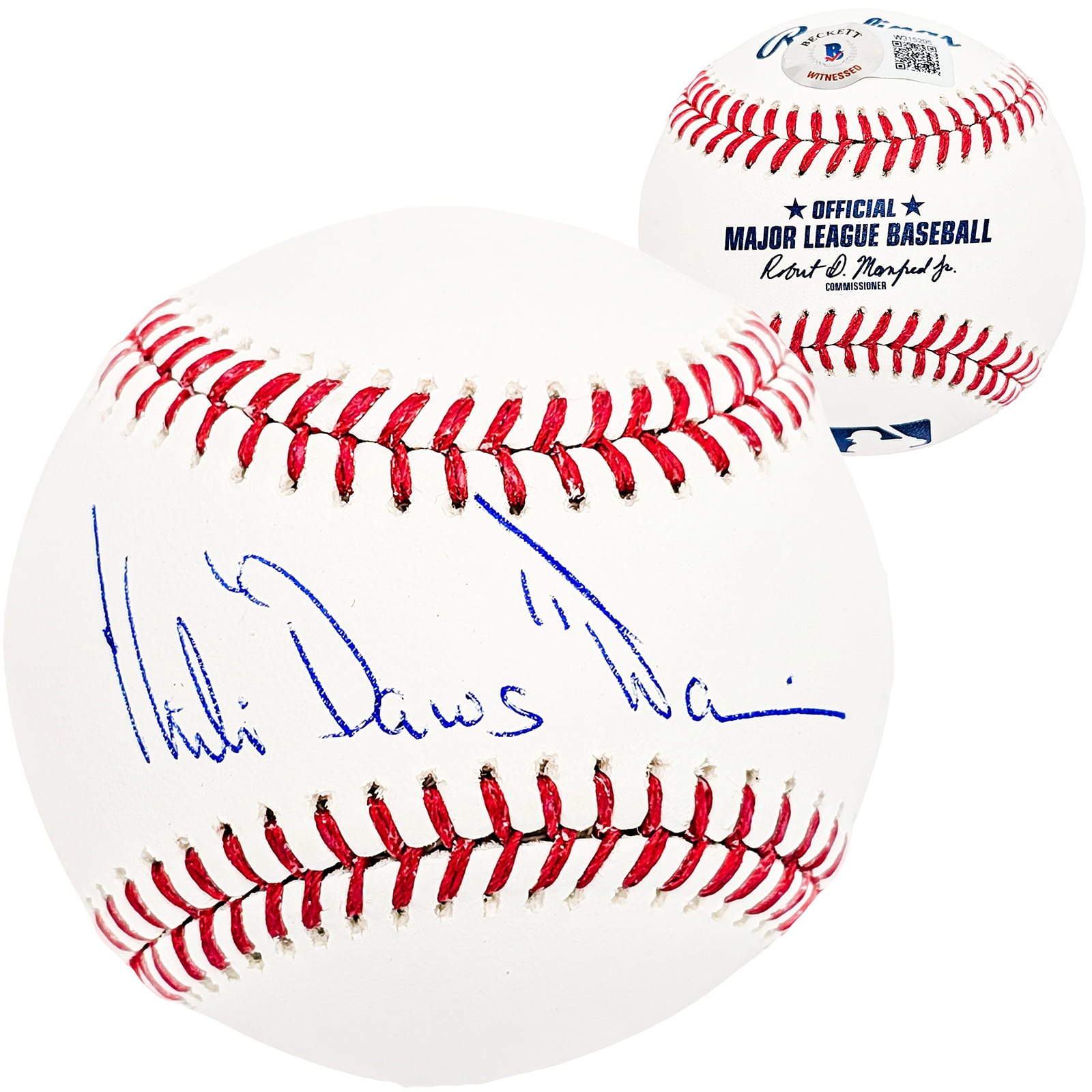 Chili Davis Autographed Official MLB Baseball New York Yankees "Dawg ...