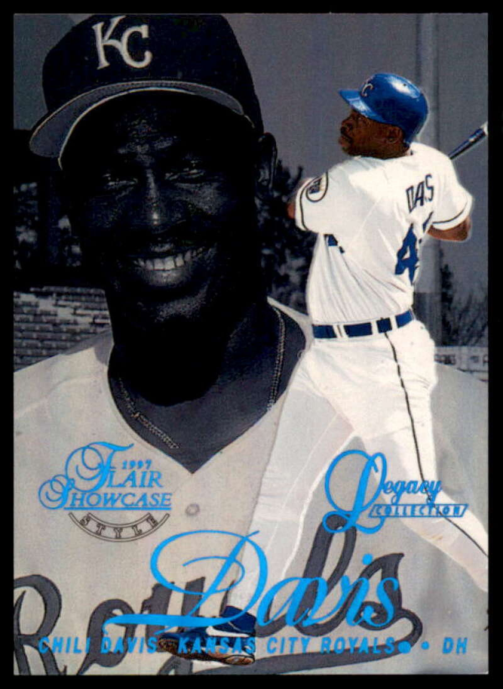 Chili Davis Card 1997 Flair Showcase Legacy Collection Row 2 #104 ...