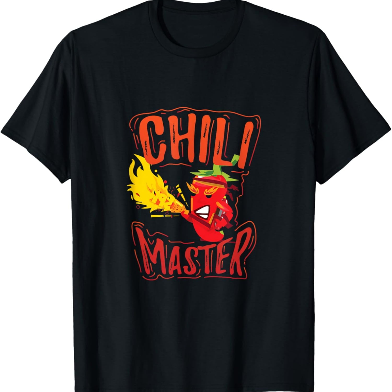 Chili Master Food Contest Cook Off Red Pepper Gift T-Shirt - Walmart.com