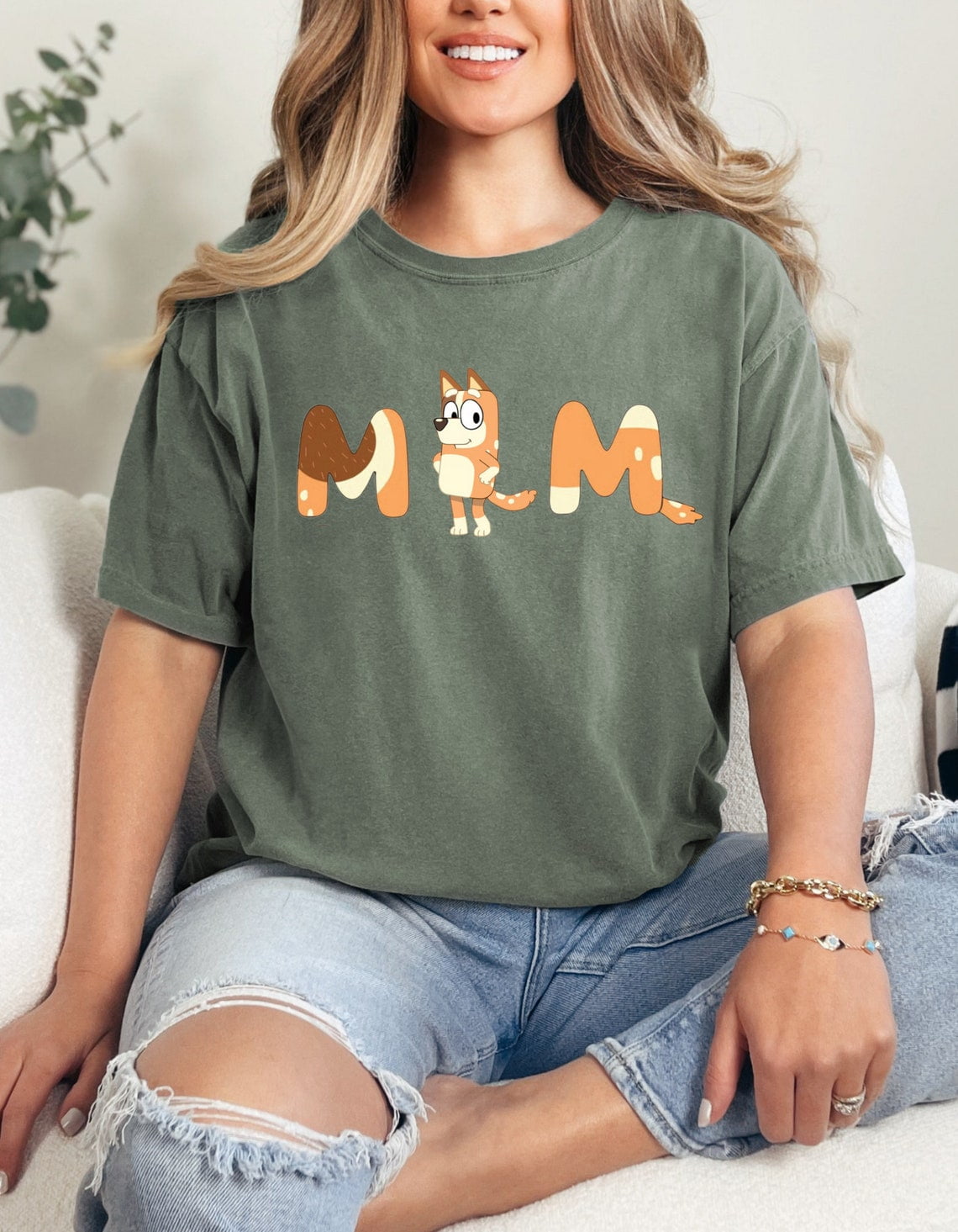 Chili Mum shirt, Bluey, Bluey Inspired MUM shirt, Women's, Mom shirt ...
