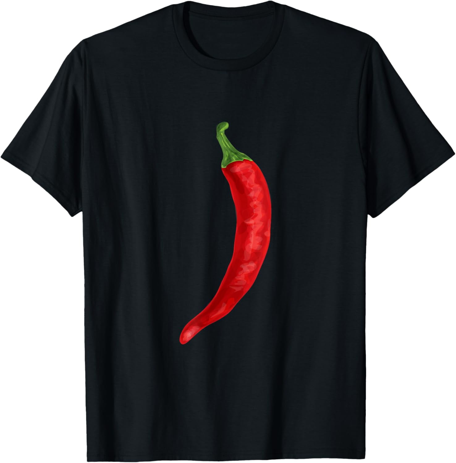 Chili Pepper - Mexican Spicy Food Lover Peppery T-Shirt - Walmart.com