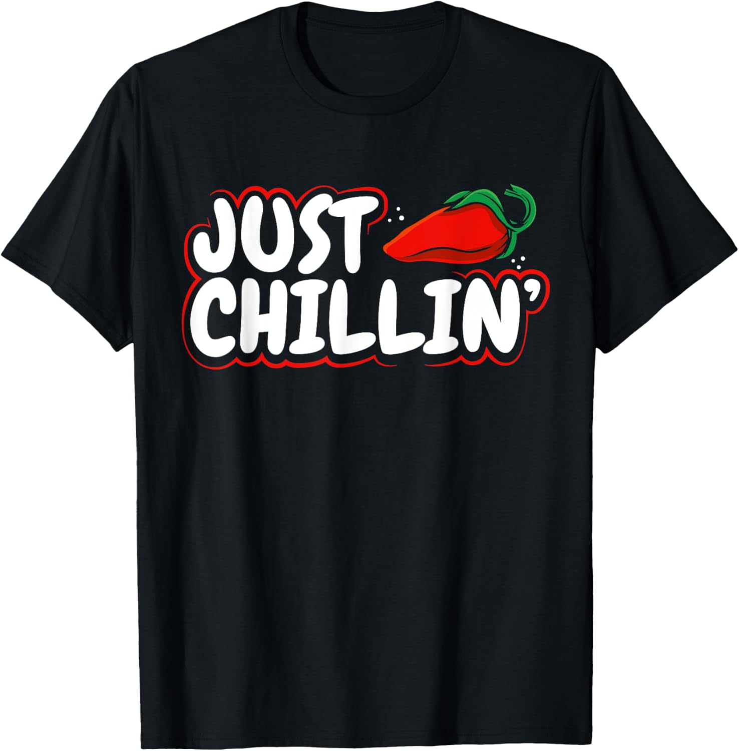 Chili Pepper Spicy Ramen Hot Sauce Asian Korea Mexican Food T-Shirtmen ...