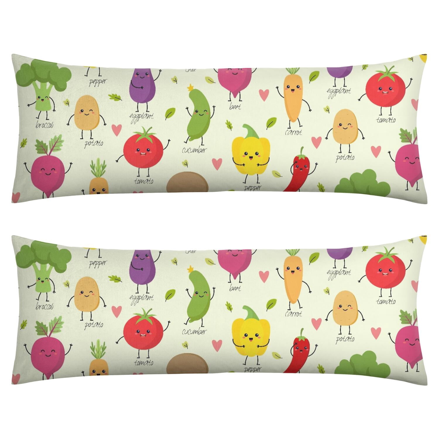 Chili Pepper Throw Pillow Cover Spicy Red Hot Vegetable Pattern, Cute ...