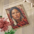 Chili Pepper Woman Portrait Native American Rc Gorman Inspired ...