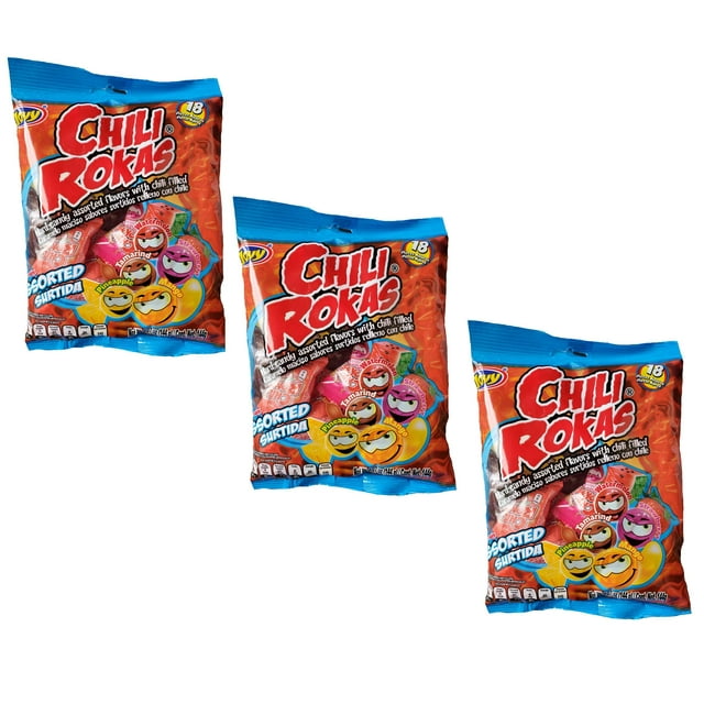 Chili Rokas Revolcadas (18 Pieces, HYZ01 3 Pack), Assorted Mexican ...