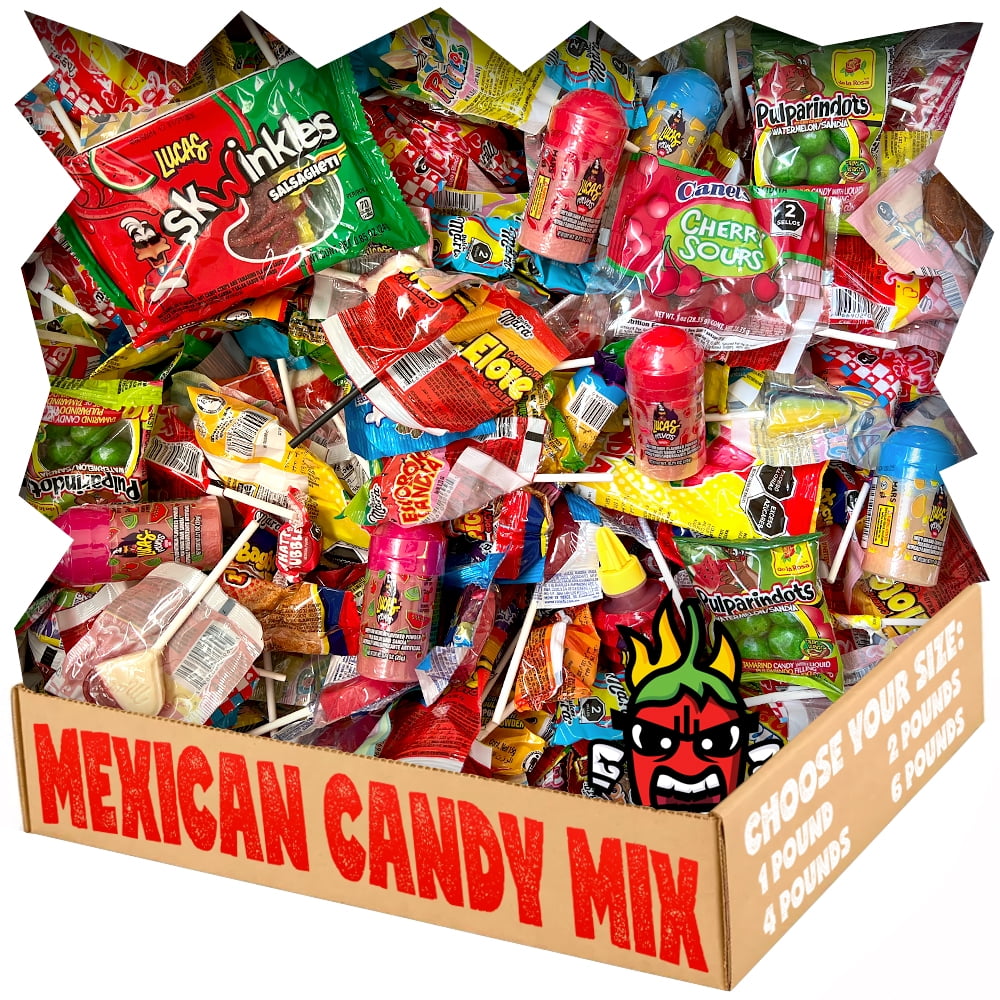 Chili Treats Spicy & Sour Mexican Candy Assortment - Tamarind Sweets (2 ...