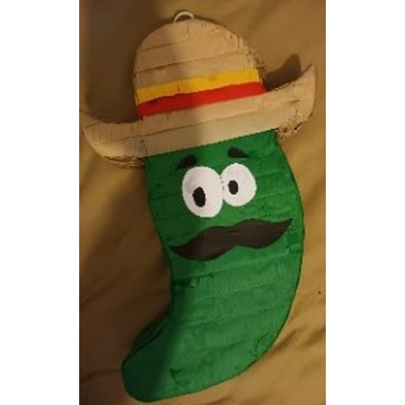Green Chili with Hat mexican 5 de mayo pinata Fiesta - Walmart.com