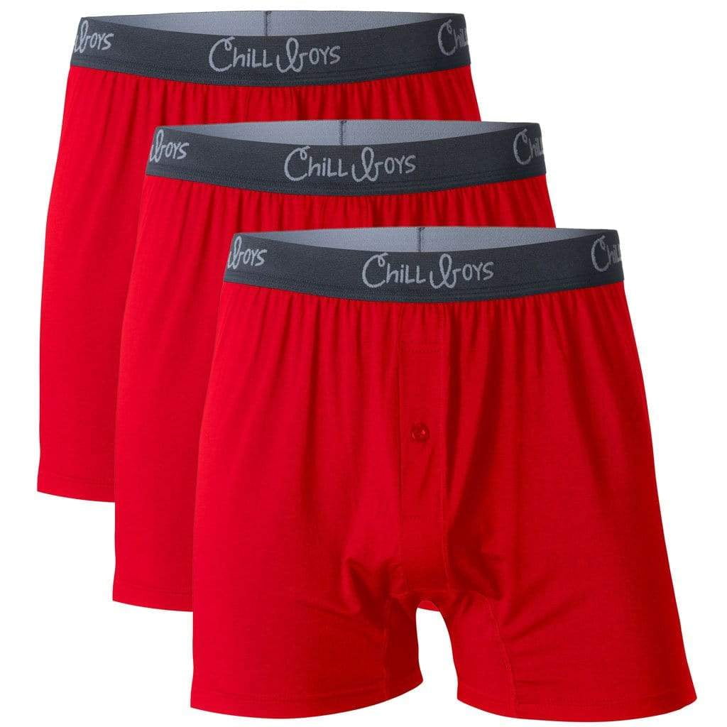 Chill Boys Soft Bamboo Boxers - Plush Luxury Men's Boxer Shorts ...