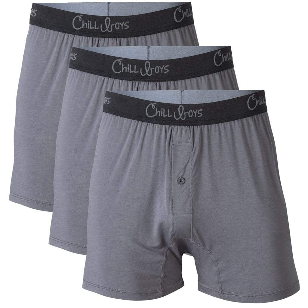 Chill Boys Soft Bamboo Boxers - Plush Luxury Men's Boxer Shorts ...