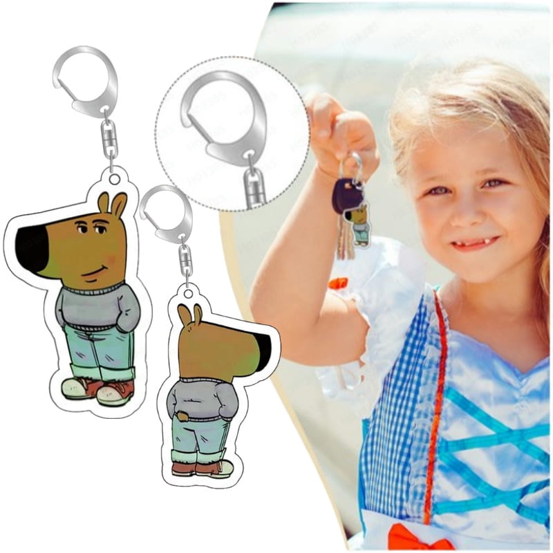 Chill Guy Acrylic Keychain - Chill Guy Keychain Pendant, Just a Chill ...