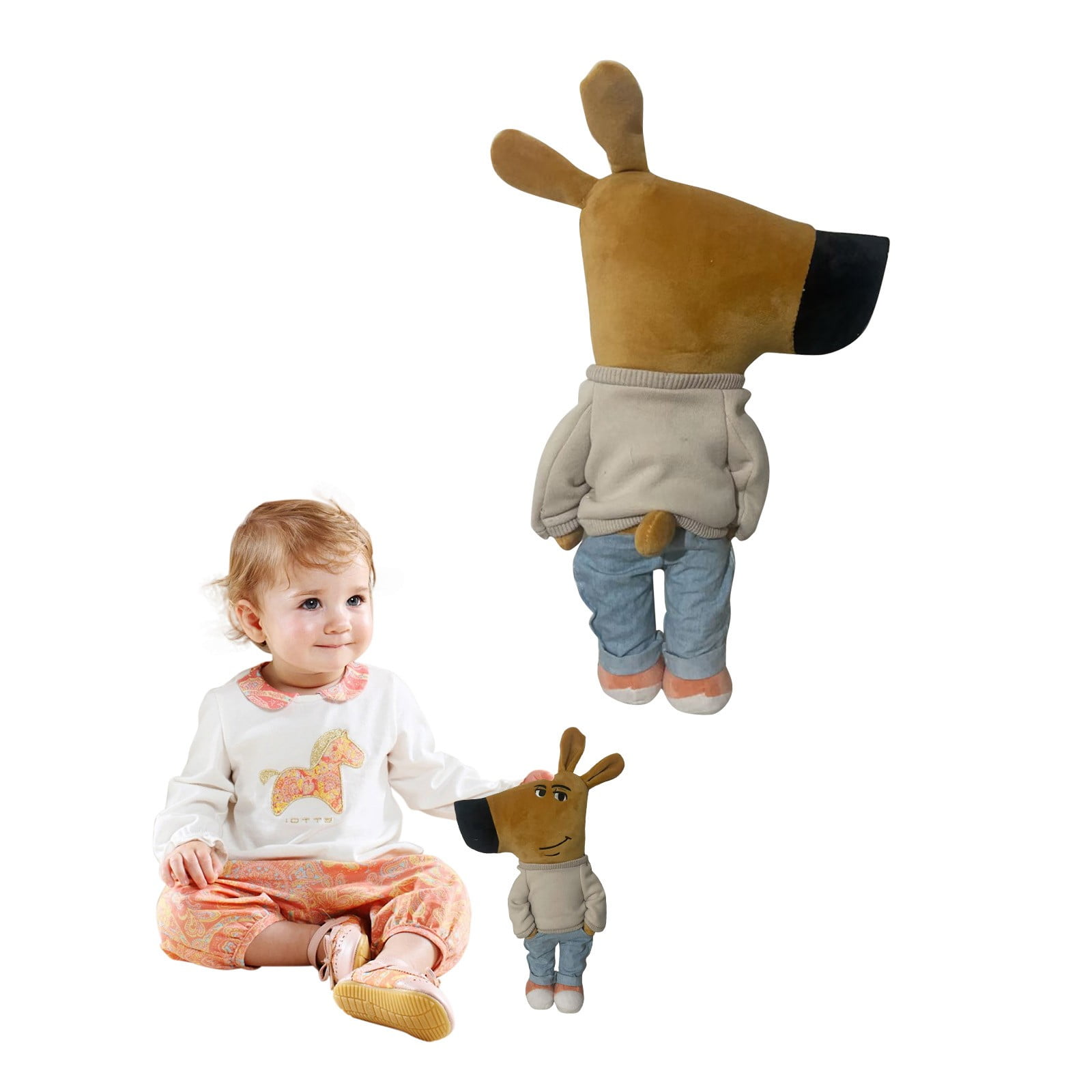 Chill Guy Plush Toy, 10.6" Expression Plushie, Chill Guy Stuffed Animal ...