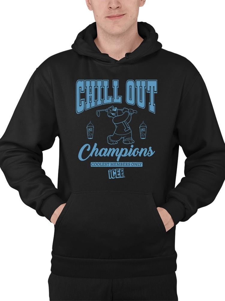 Chill Out Champions - Cool ICEE Golf Club Design Men's Hoodie - Walmart.com