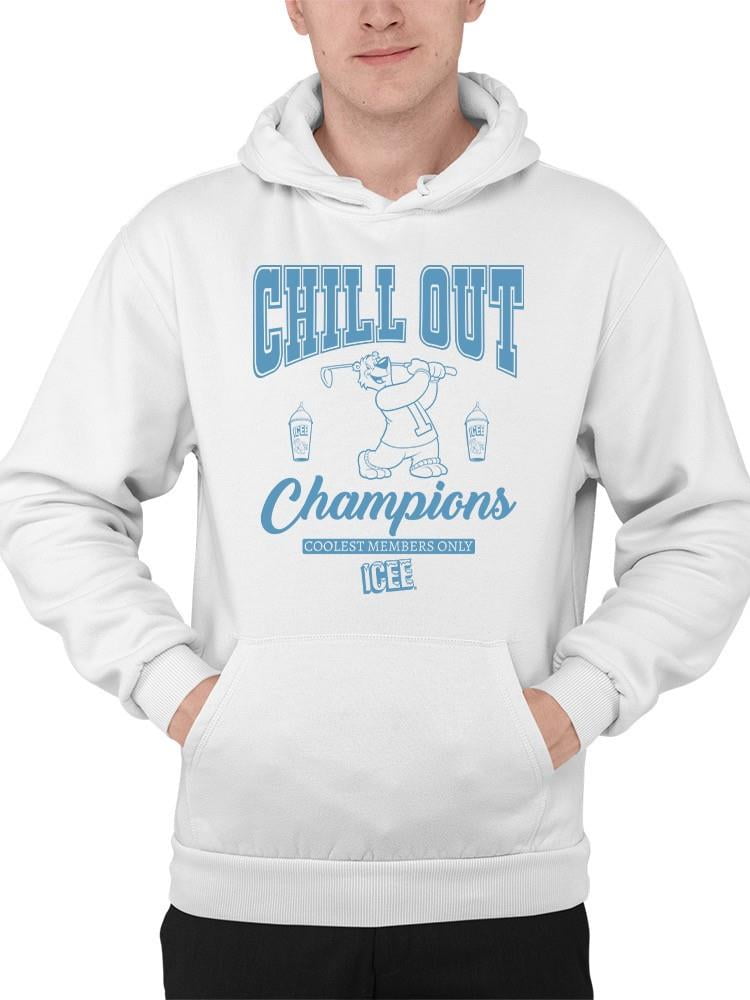 Chill Out Champions - Cool ICEE Golf Club Design Men's Hoodie - Walmart.com
