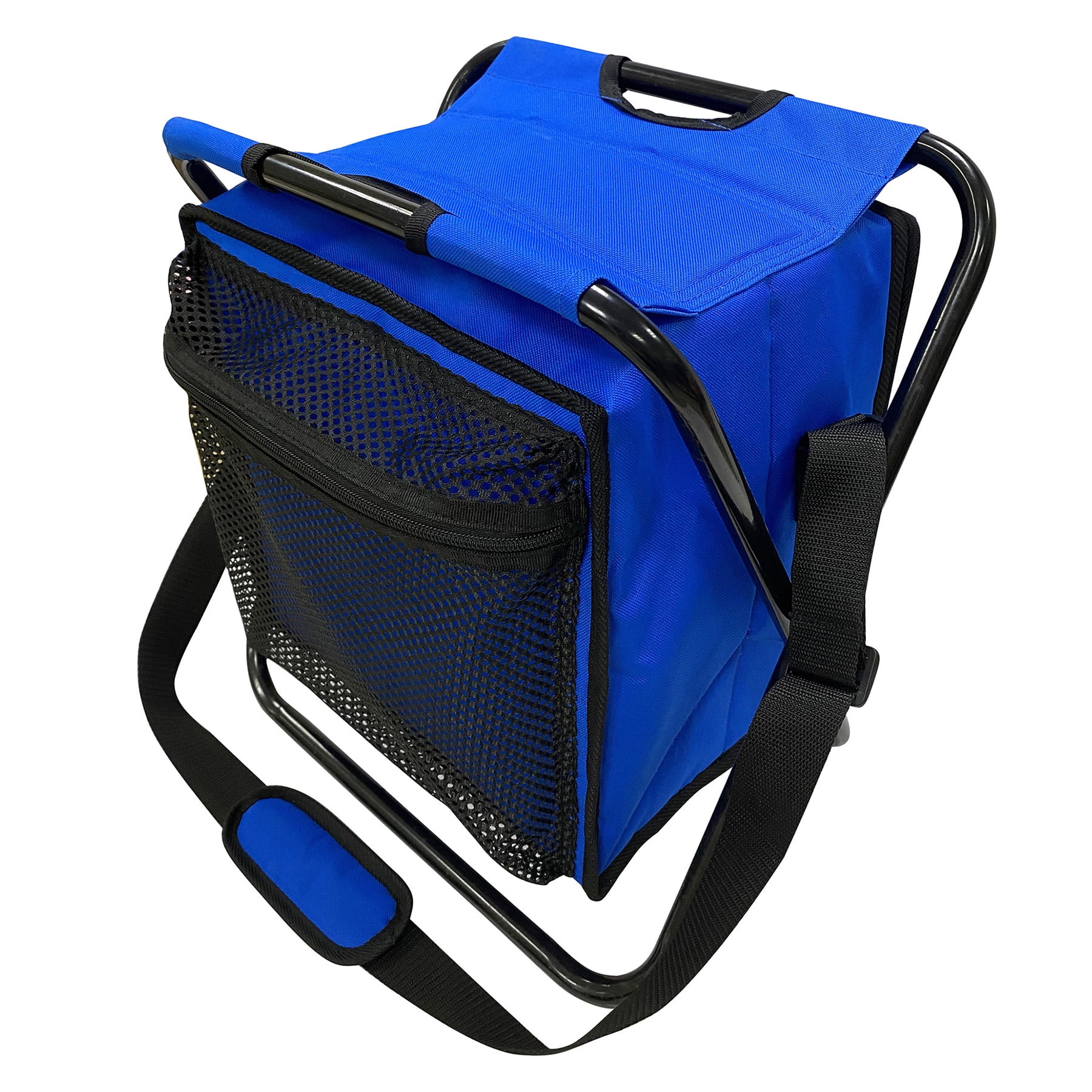 Chill Out! Frigi Soft sided Cooler with Seat, Blue - Walmart.com