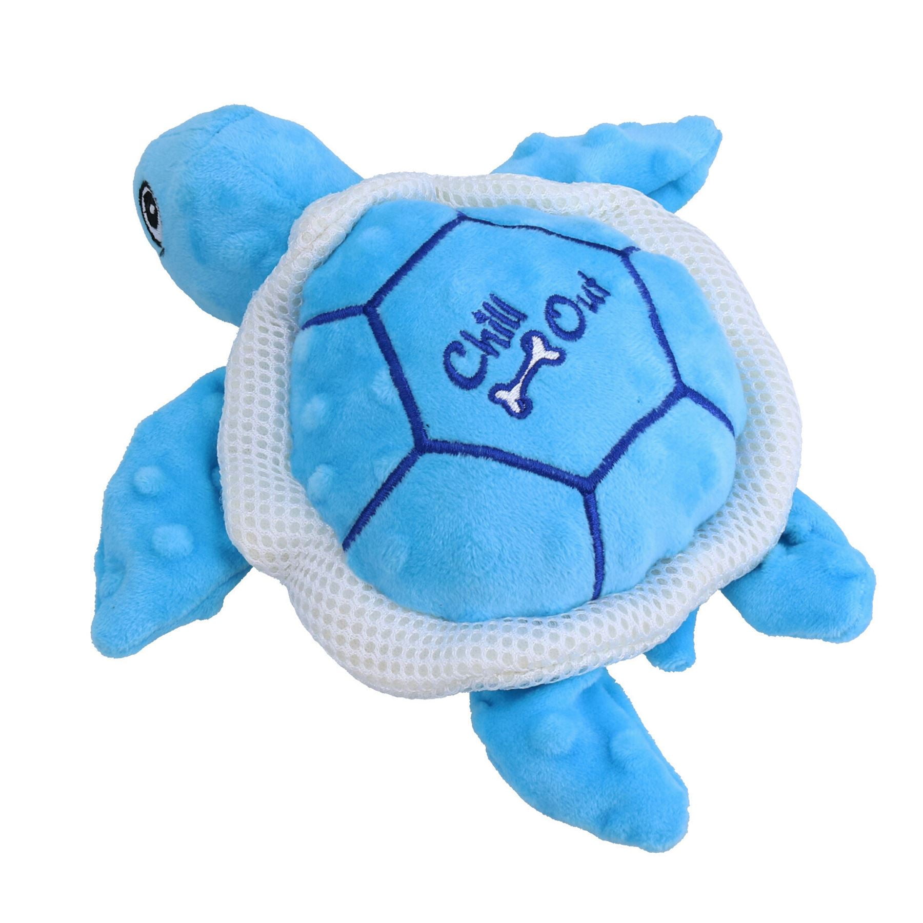 Chill Out Sea Turtle Dog Plush Hydration Cooling Summer Play Toy Home ...