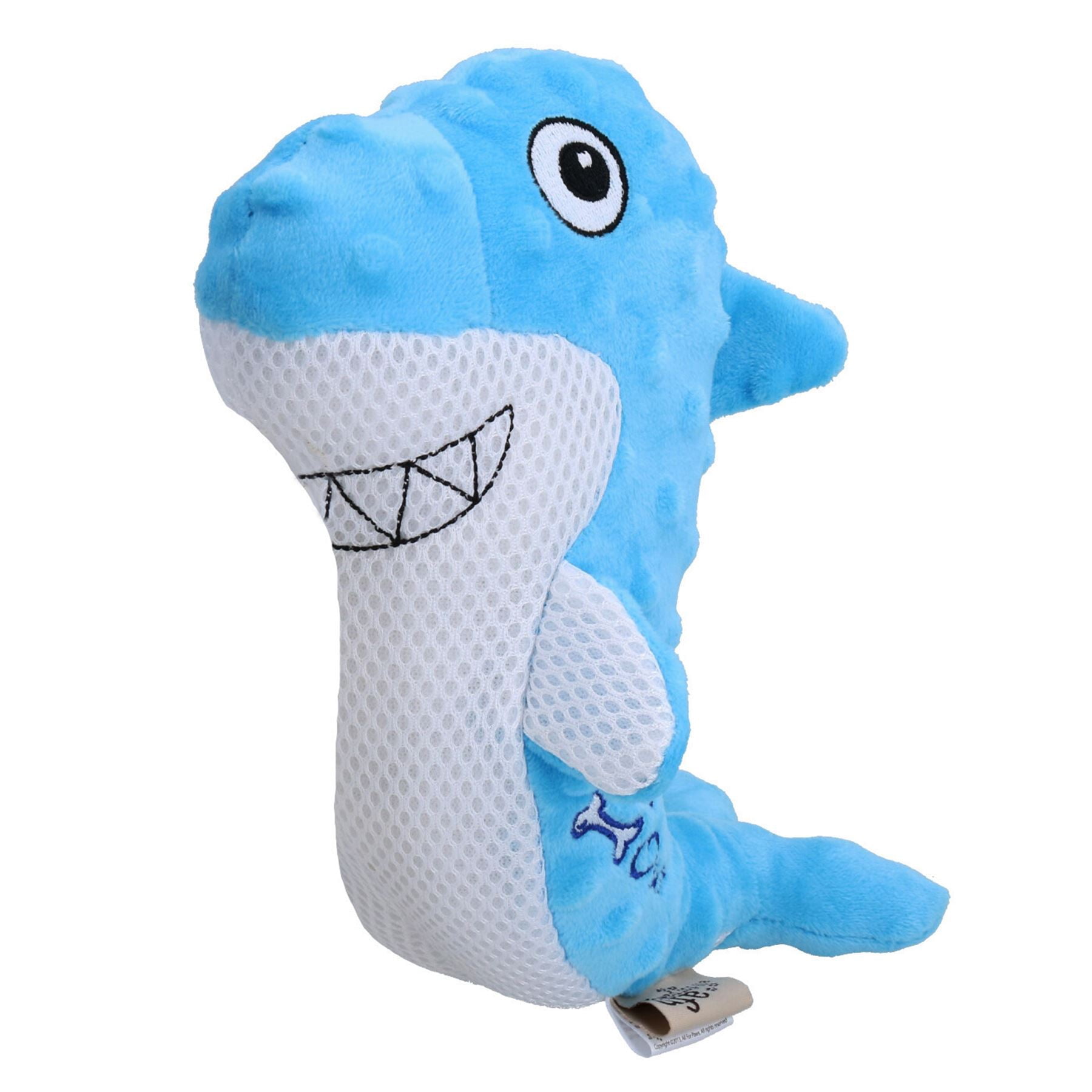 Chill Out Shark Dog Plush Hydration Cooling Summer Play Toy Home Pet ...