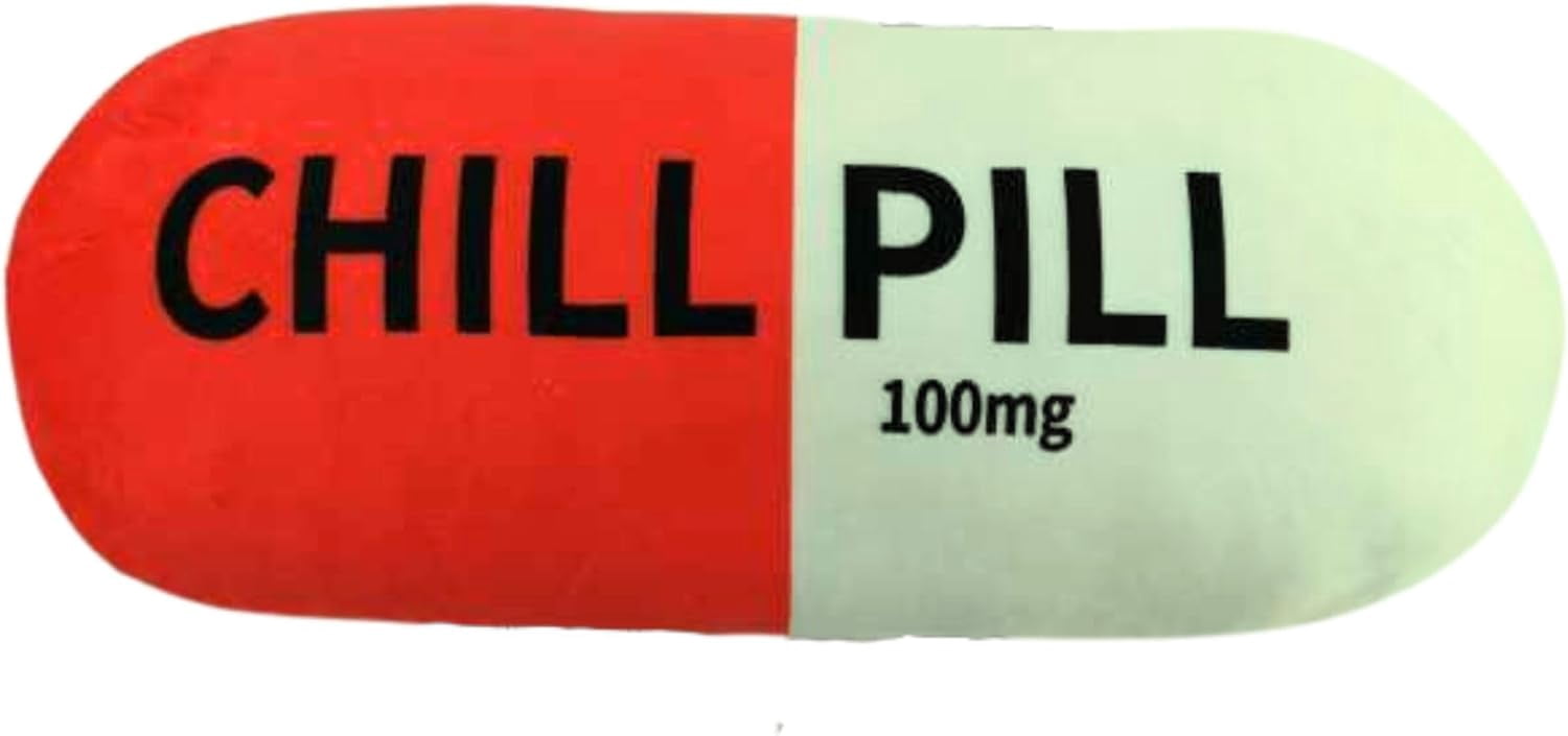 Chill Pill Pillow - Cervical Neck Pillow, Calming Corner Classroom ...